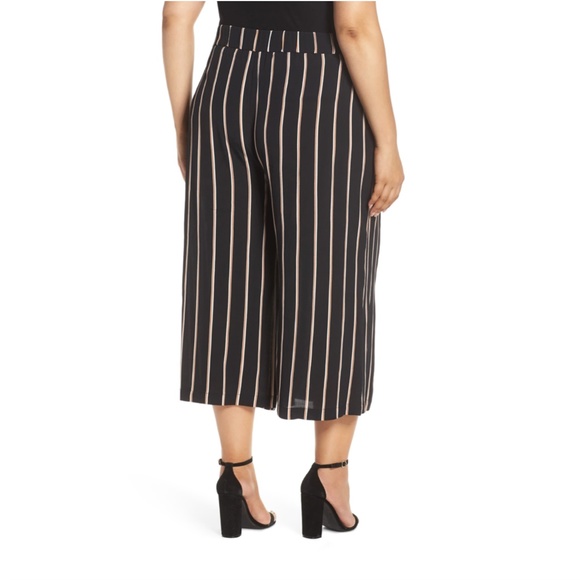 Leith | Pants & Jumpsuits | Nwt Leith Easy Cropped Pants Wide Leg Size ...